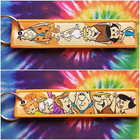 Hand Crafted | Accessories | The Flintstones Key Tag Keychain | Poshmark